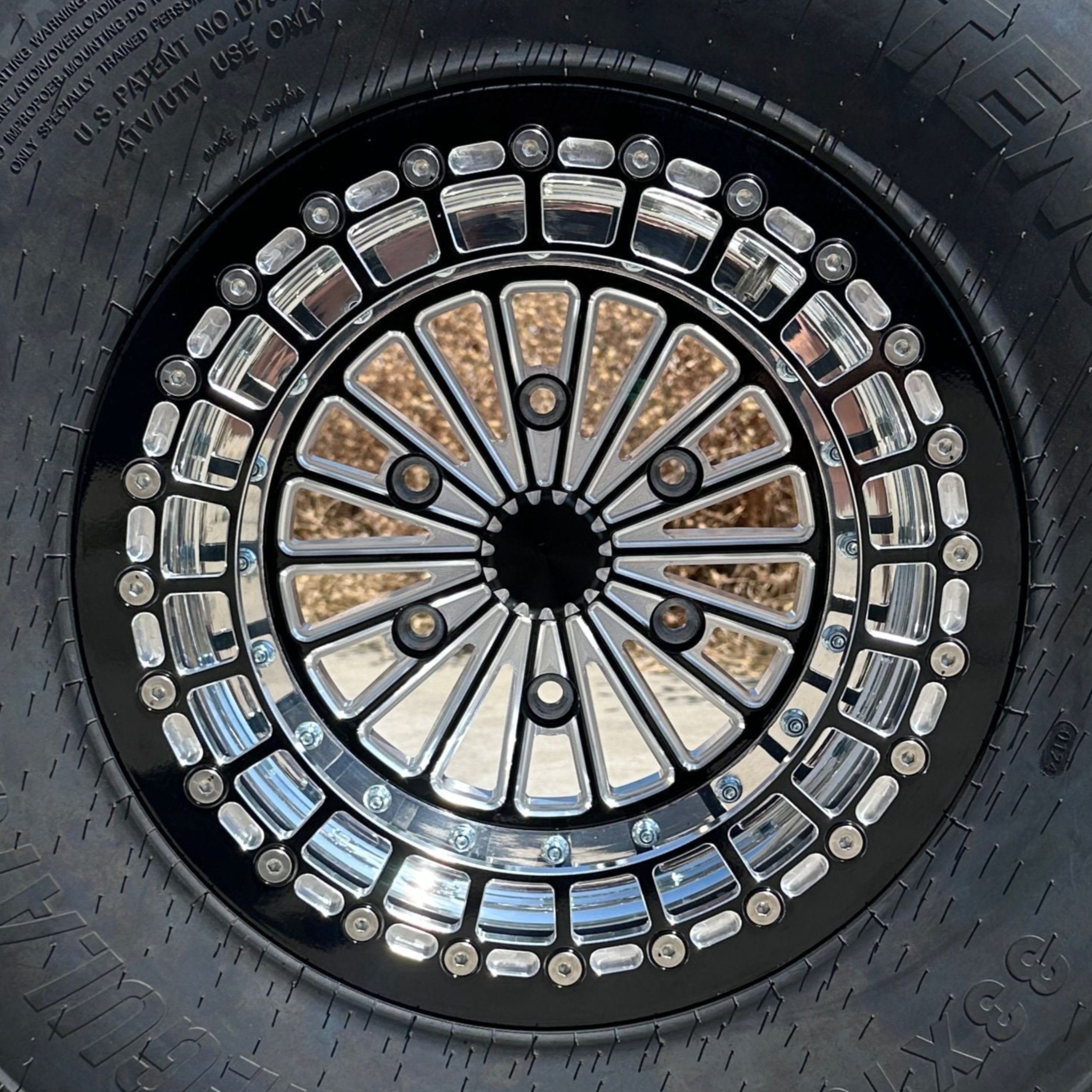 Crusher PRO Billet UTV Beadlock Wheels Maverick R (6x5.5)